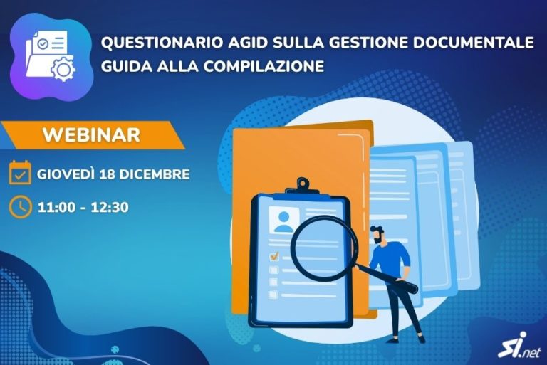 Webinar - Questionario AgID sulla gestione documentale: guida alla ...
